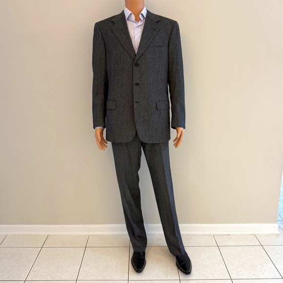 Brioni | Suits & Blazers | Brioni Mens Wool Suit Size 52 R | Poshmark